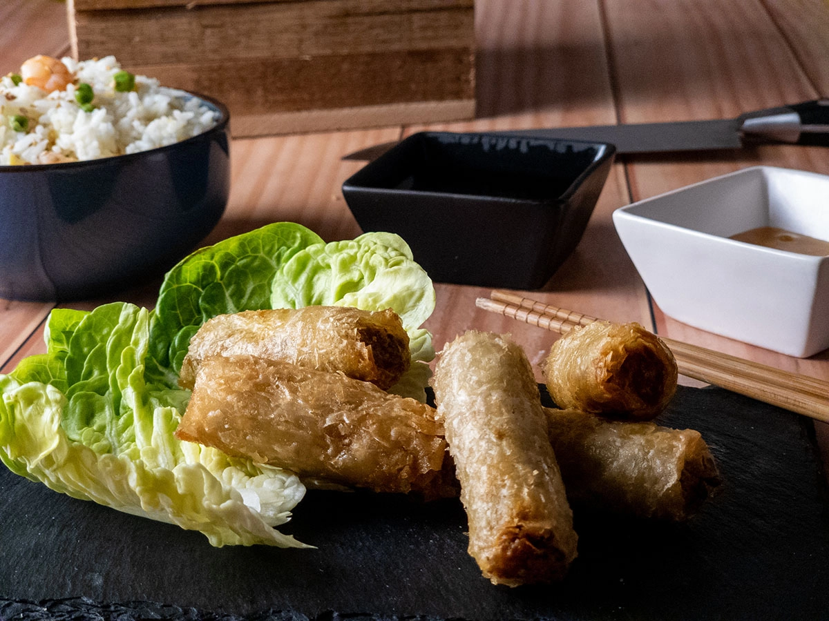 Nems traditionnels | version healthy - FitFastFoodie